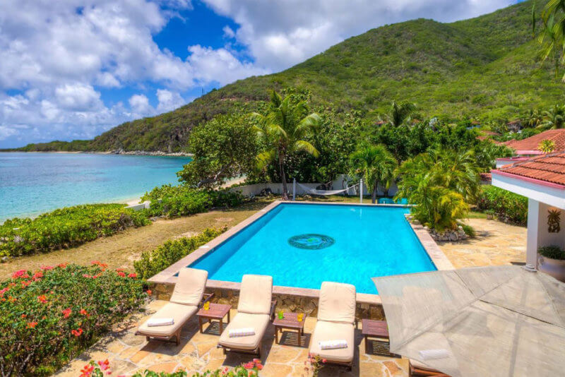 Sea Fans, a Luxury Beachfront Villa in Mahoe Bay is Available for Rentals!