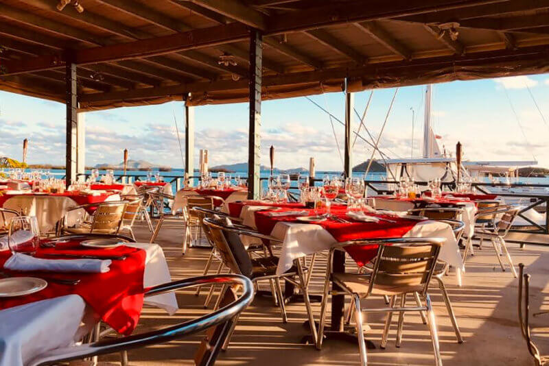 Experience Elegant Waterfront Dining at Red Rock Restaurant & Bar!