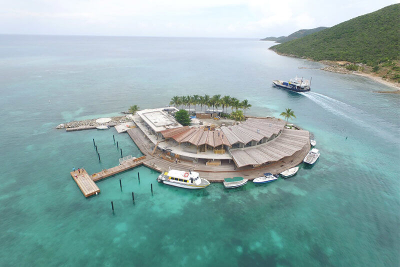 Saba Rock Resort in the North Sound is Nearing Completion!
